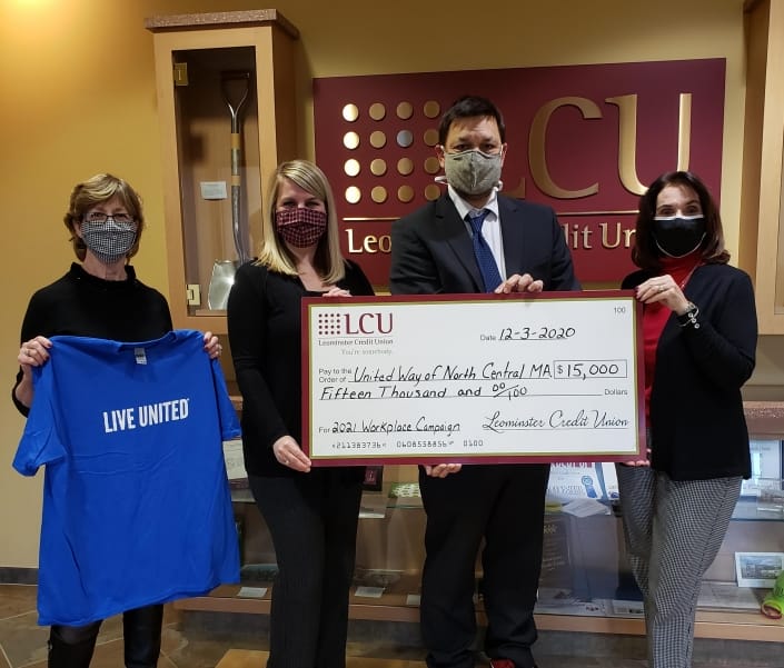 Leominster Credit Union Employees and Board Donate $15,000 to the ...