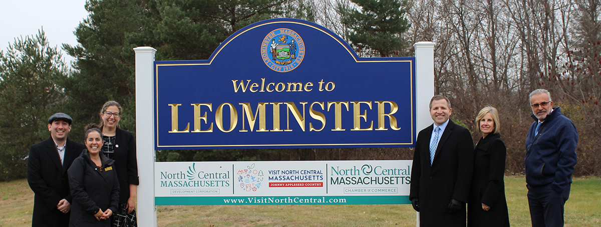 North Central Massachusetts Chamber of Commerce leads effort to install welcome signage at ...