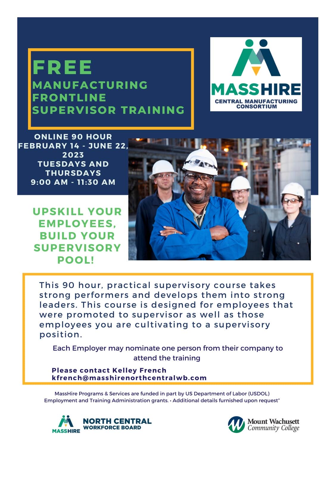 Free Manufacturing Frontline Supervisor Training » North Central ...